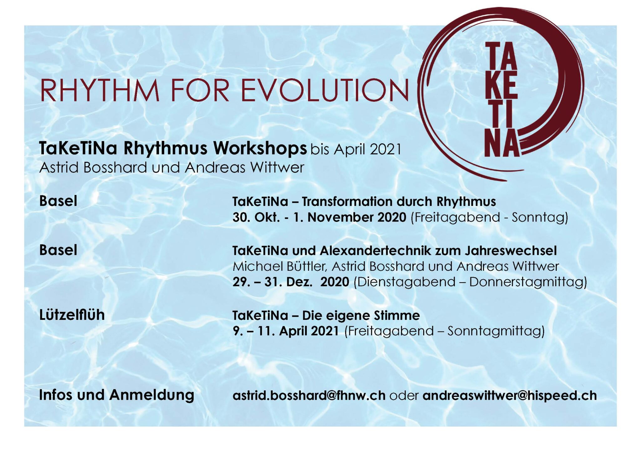 TaKeTiNa Rhythmus Workshops – MAX